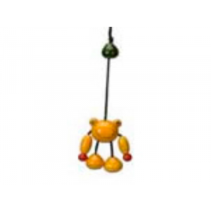 Dangler Frog |Wooden Dangler Frog|Handcrafted Dangler for Infants|Ecohoy